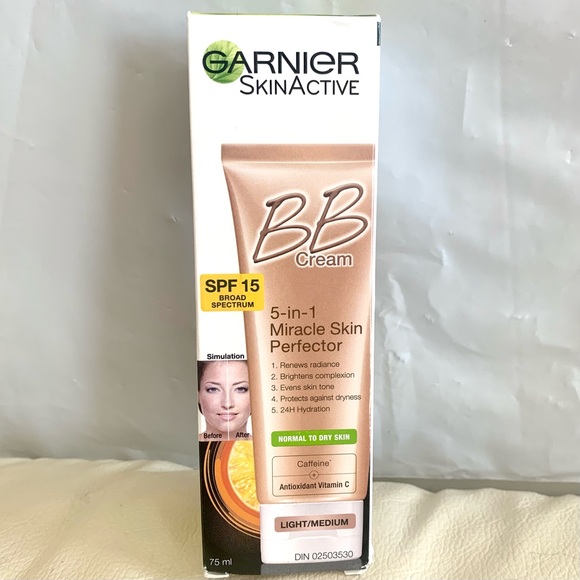 Garnier | Makeup | Garnier Bb Cream Spf 5 Miracle Skin Perfector Normal ...
